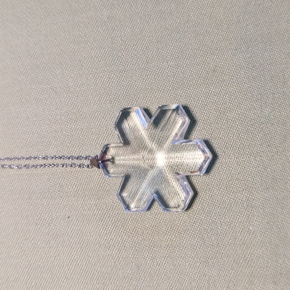 Jewelry | Vintage Crystal Snowflake Pendant | Poshmark